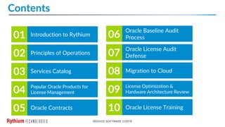Rythium Oracle License Management Services.pdf