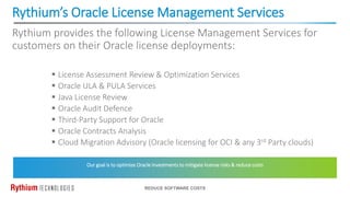 Rythium Oracle License Management Services.pptx