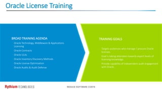 Rythium Oracle License Management Services.pptx