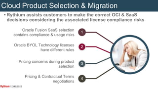 Rythium's Oracle License Audit Defense Services | PPT