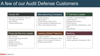Rythium's Oracle License Audit Defense Services | PPT