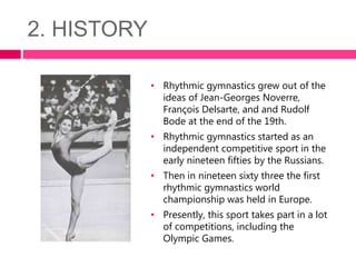 Rythmic gymnastics | PPTX