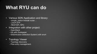 Ryu Learning Guide | PPT