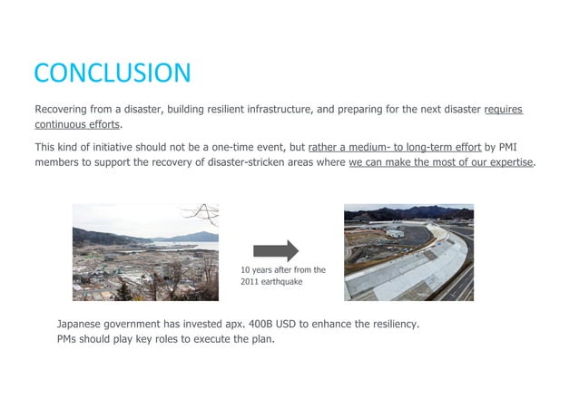 Enhancing Disaster Resilience: A PMs Perspective on Lessons Learned and Best Practices from ...