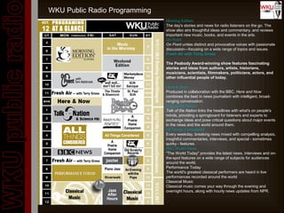 WKU Public Media | PPT