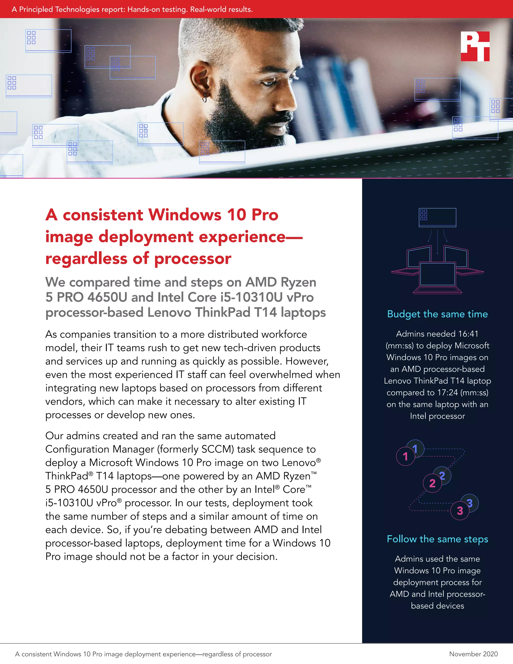 A Consistent Windows 10 Pro Image Deployment Experience—regardless Of Processor Pdf