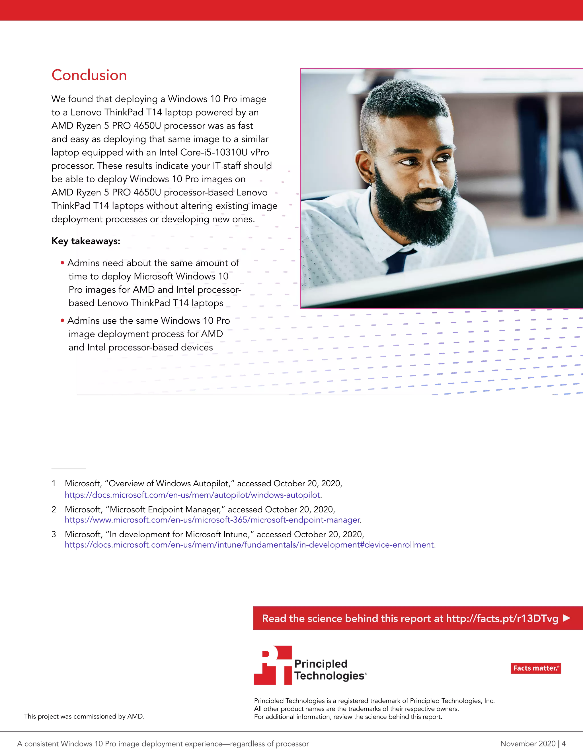 A Consistent Windows 10 Pro Image Deployment Experience—regardless Of Processor Pdf