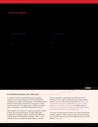 Deploy operating systems and drivers to PCs with a single process regardless of processor | PDF