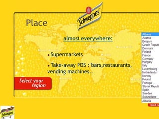 Etude stratégie marketing / Schweppes | PPTX