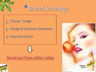Etude stratégie marketing / Schweppes | PPTX