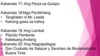 jose rizal el filibusterismo el filibusterimo | PPTX