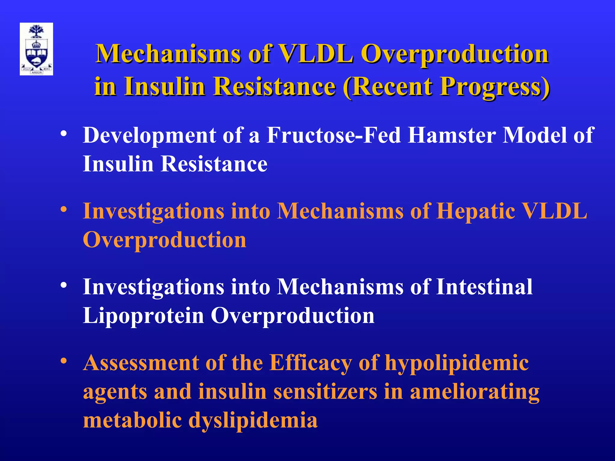 195 hepatic synthesis and secretion of vldl | PPT