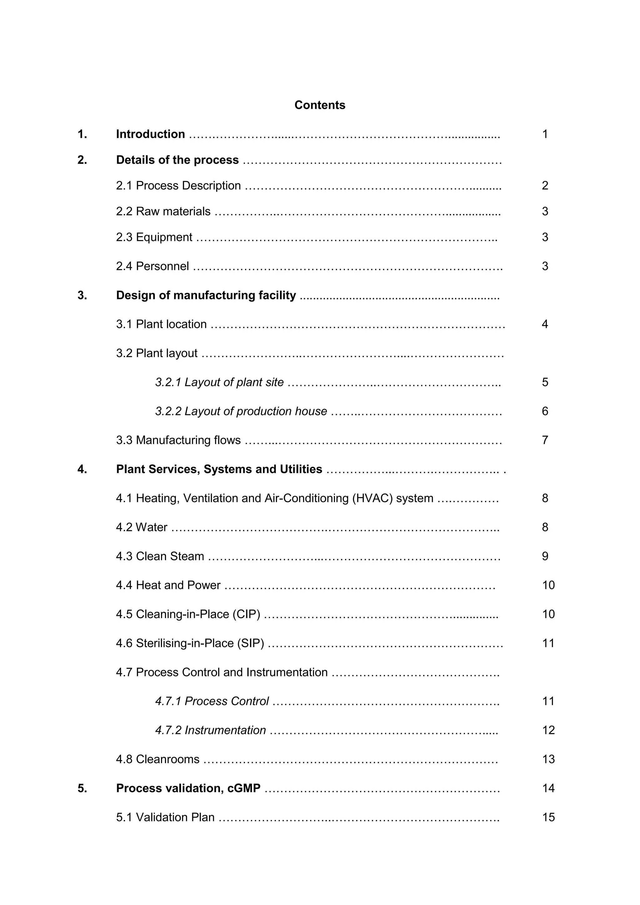 (Bio)pharmaceutical plant design | PDF