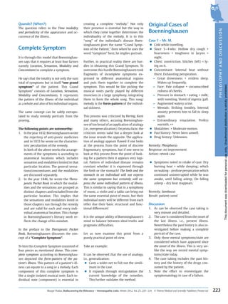 Boenninghausen and Boger concepts | PDF