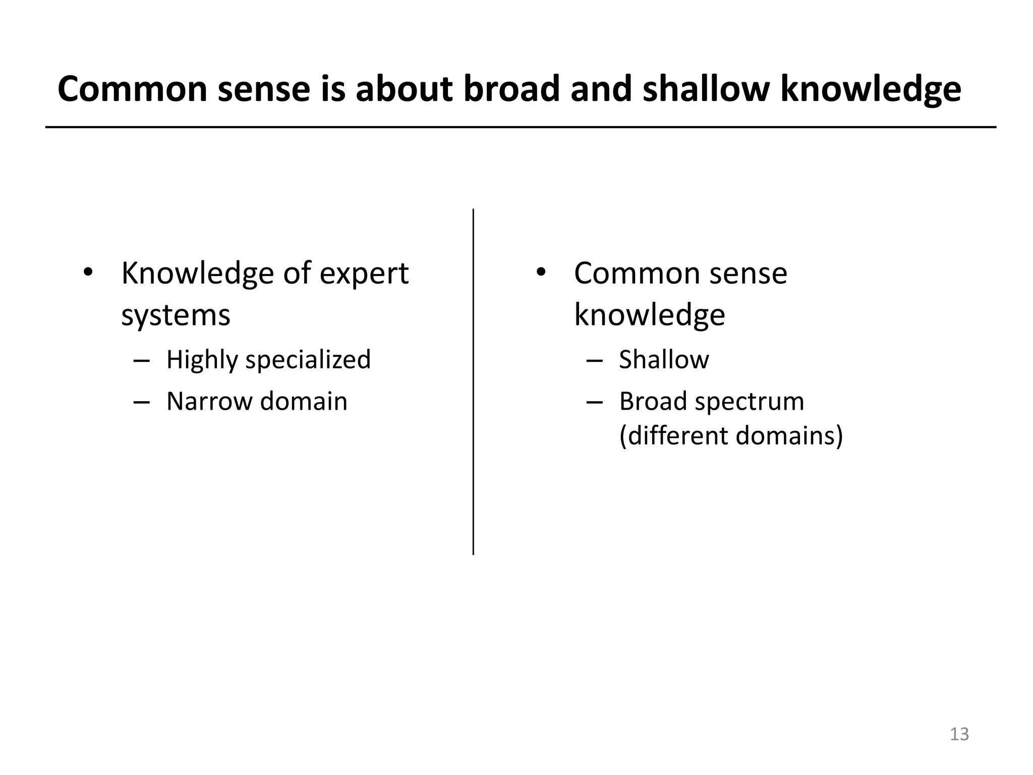 Introduction to common sense reasoning | PDF