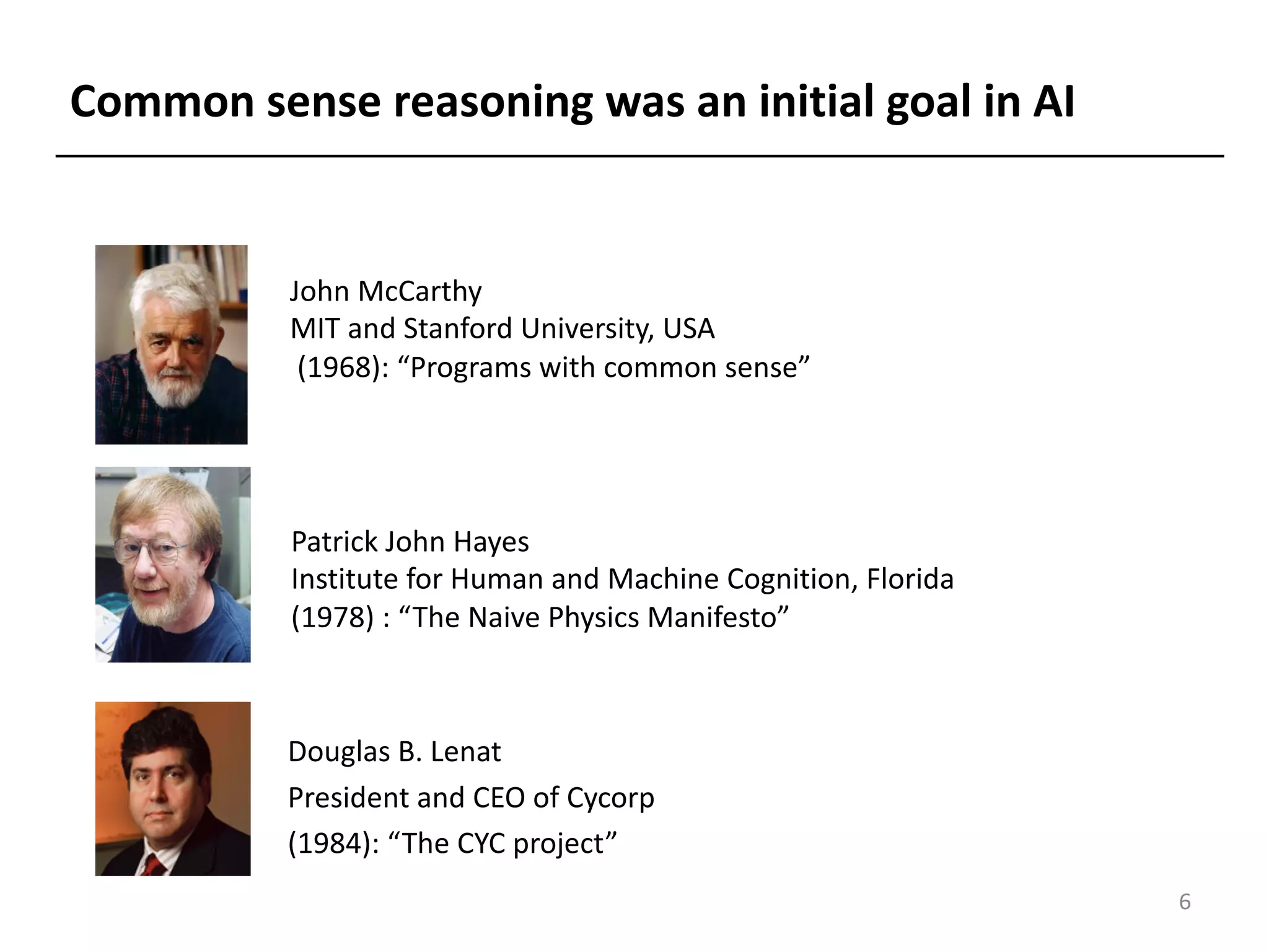 Introduction to common sense reasoning | PDF