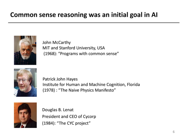 Introduction to common sense reasoning | PDF