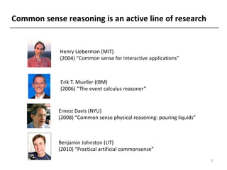 Introduction to common sense reasoning | PDF