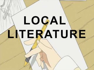 Sample Entry of Related Literature and Related Study | PPTX