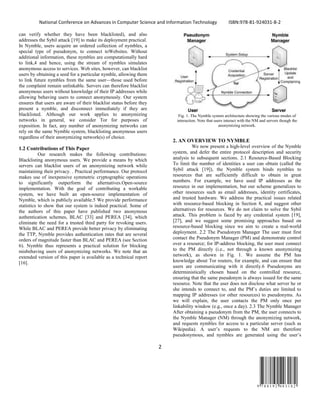 S.A.kalaiselvan blocking misbehaving users in anonymizing | PDF | Computer Networking | Computing