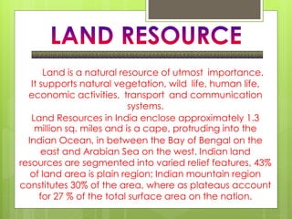 Land resources | PPTX