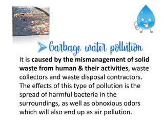 water problems and their causes and effects | PPT