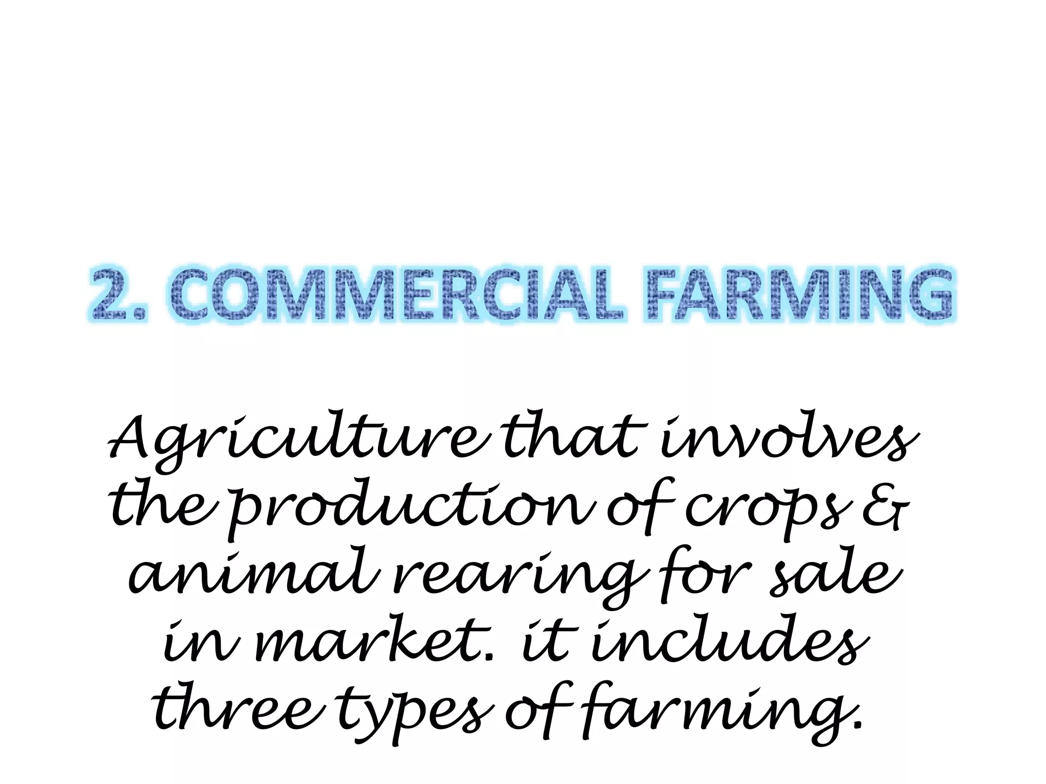 S.Sc. Project [Class 8] AGRICULTURE | PPTX