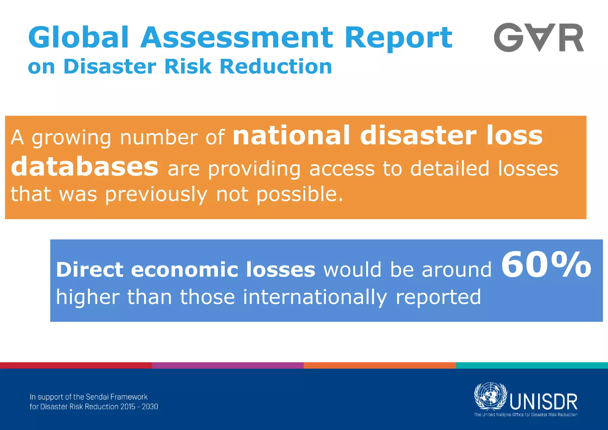 National Disaster Loss Databases (using DesInventar methodology) | PPT