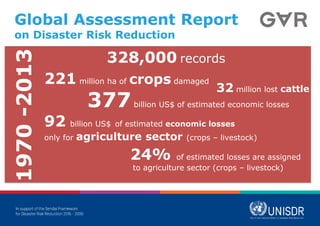 National Disaster Loss Databases (using DesInventar methodology) | PPT