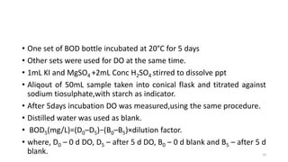 Use of aquatic fern for textile dye decolorization | PPTX