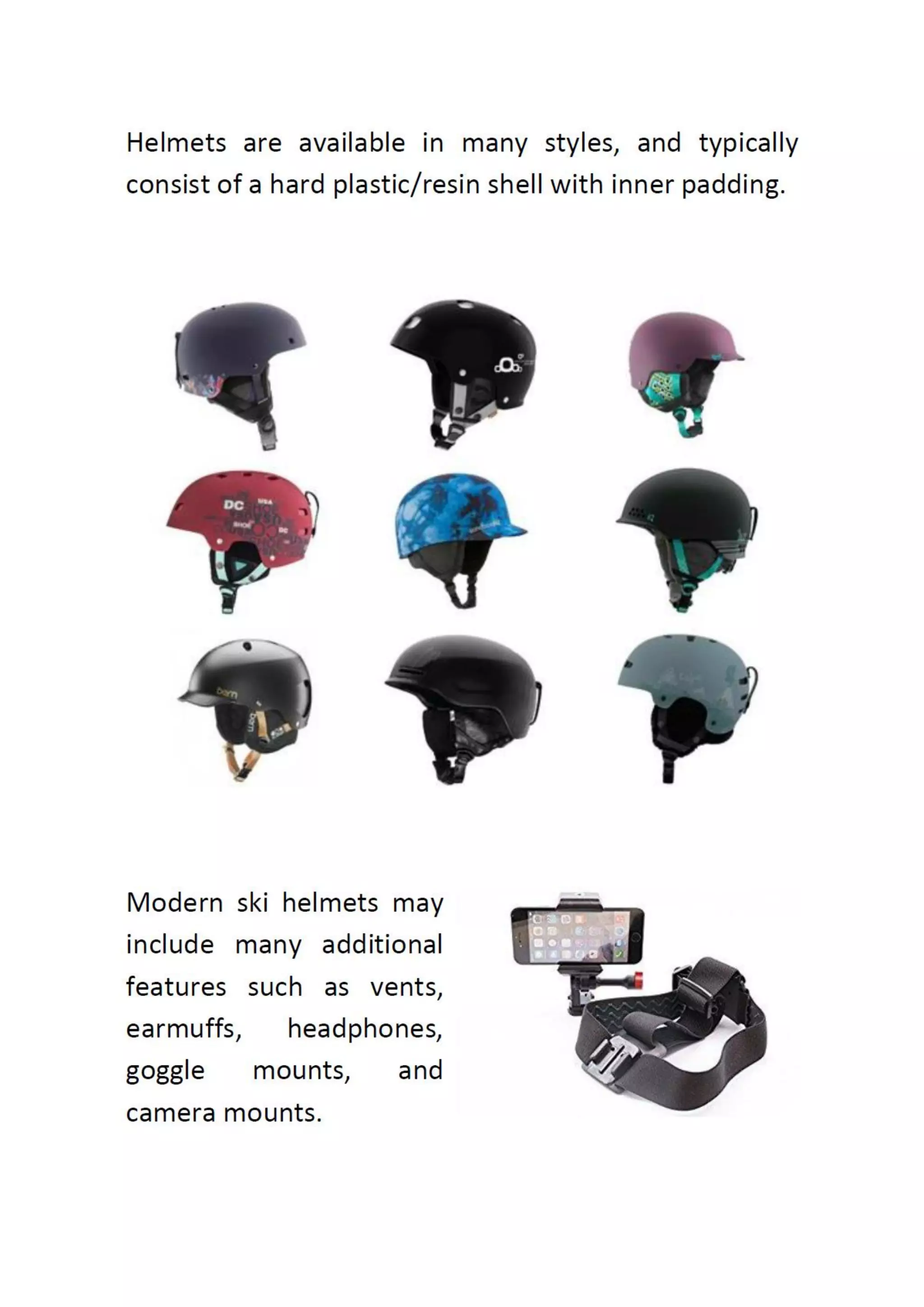 Ski Helmets - Use Your Head | PDF