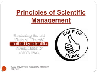 SCIENTIFIC MANAGEMENT | PPTX