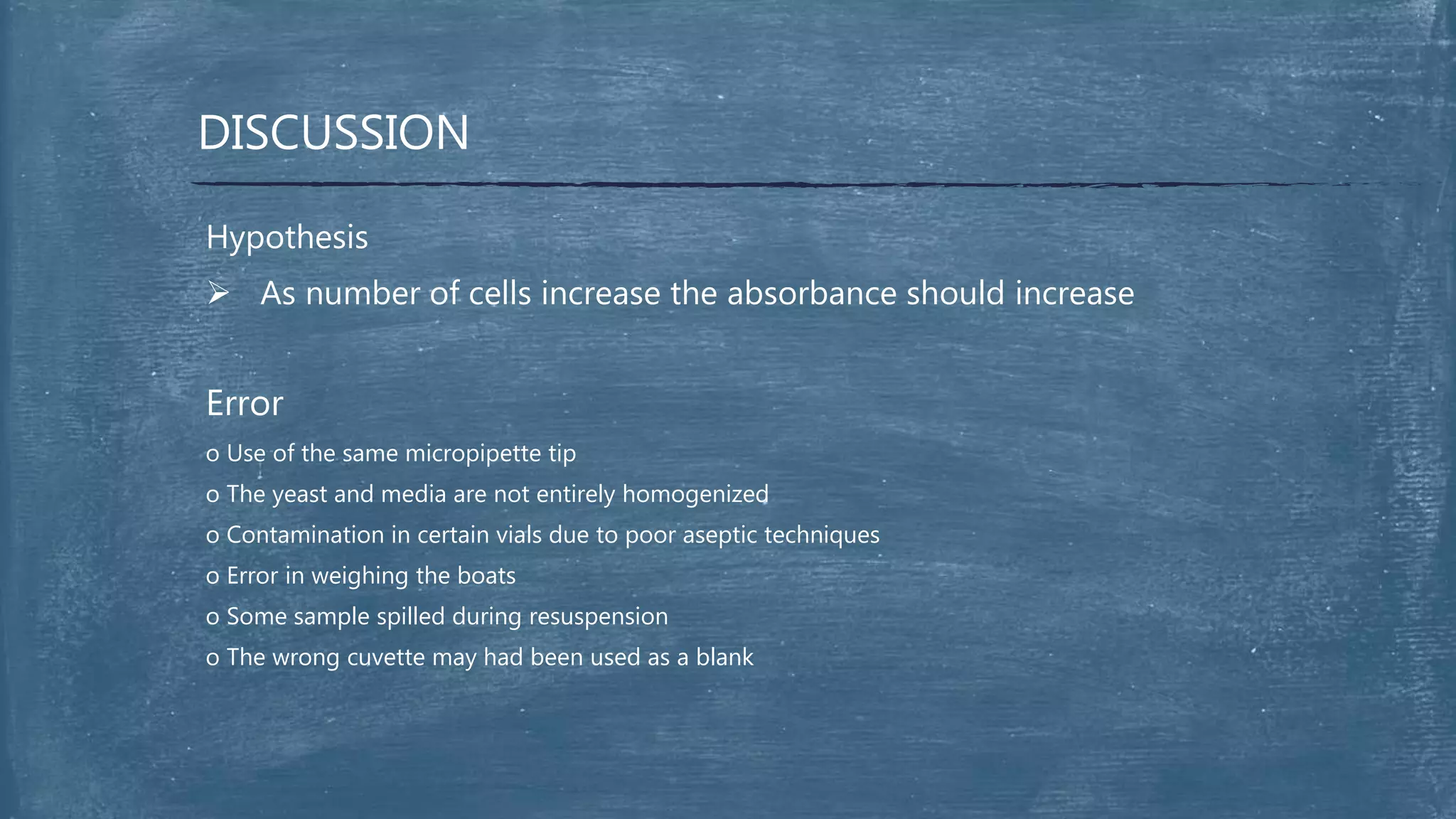 S.cerevisiae fermentation in shake flask experiment | PPTX