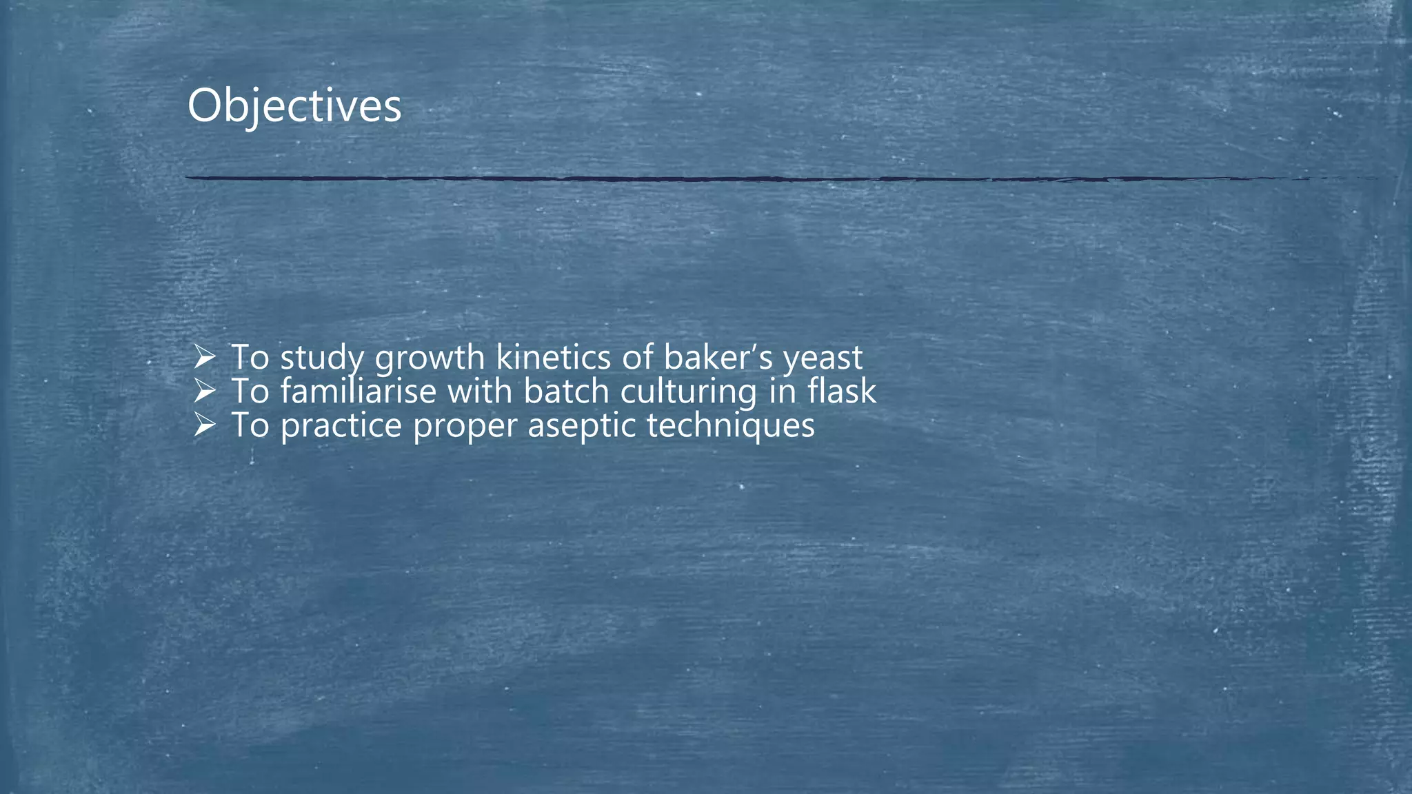 S.cerevisiae fermentation in shake flask experiment | PPTX