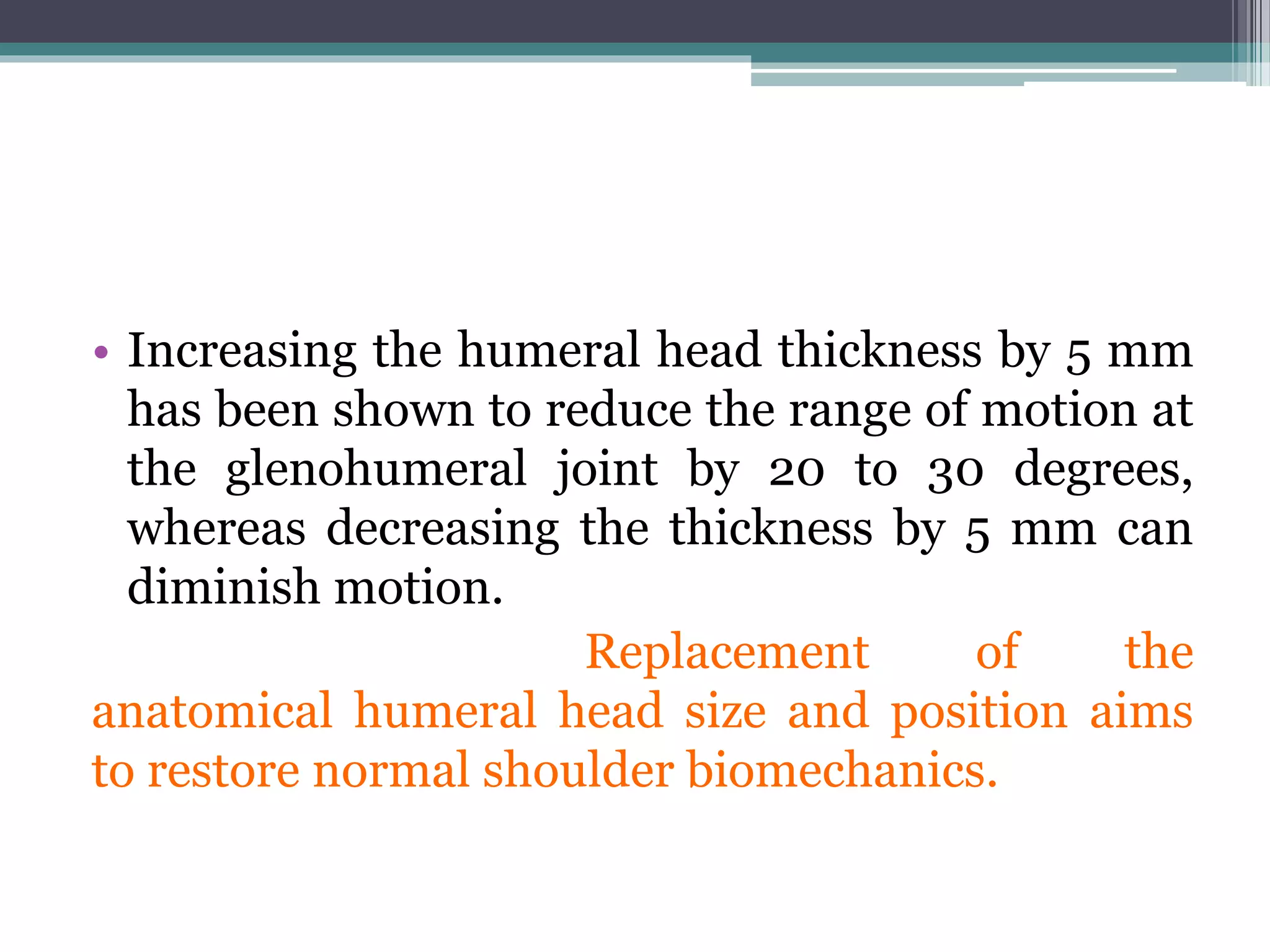 shoulder arthroplasty | PPTX