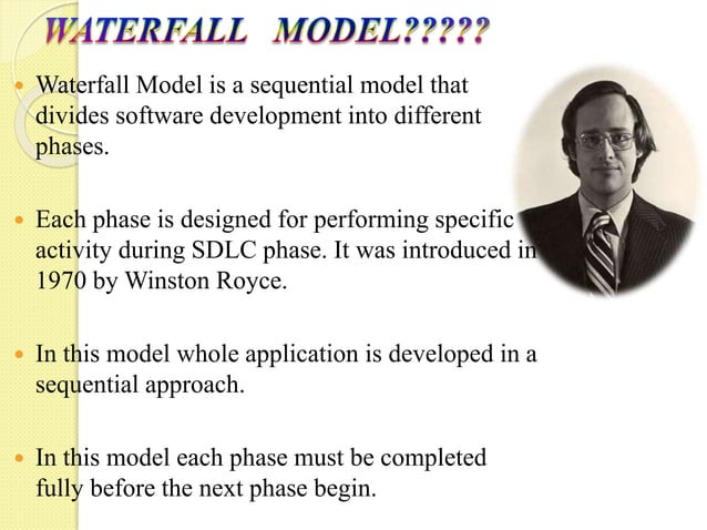 Waterfall Model | PPT