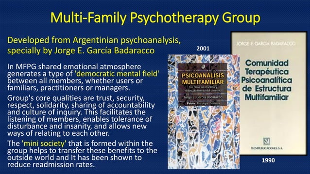 Relational Practice & Therapeutic Communities: future directions | PPT