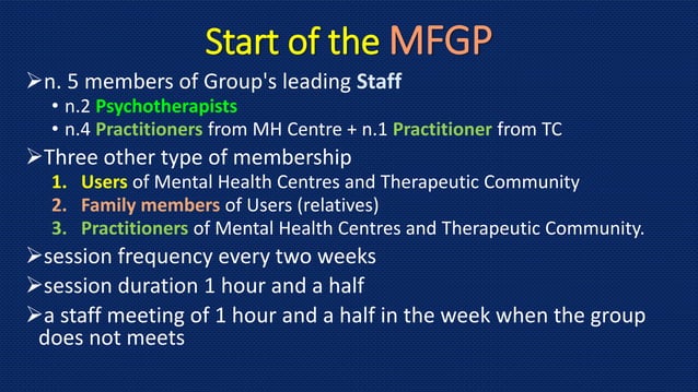 Relational Practice & Therapeutic Communities: future directions | PPT