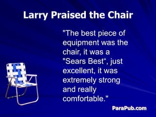 Unidentified Flying . . . Larry: The Incredible Ascent of the Lawnchair ...