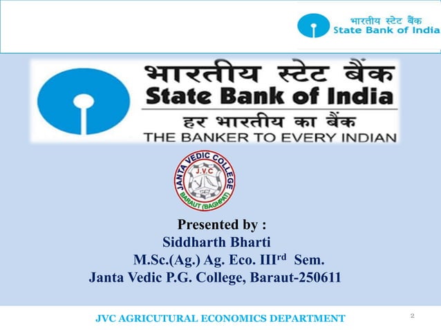 S.B.I. PPT & Commercial Bank PPT | PPTX | Business Banking & Finance ...