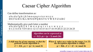 Classical Encryption Techniques | PDF