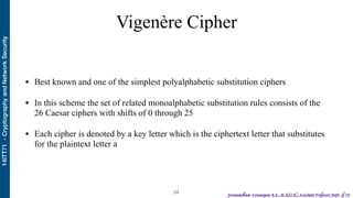 Classical Encryption Techniques | PDF