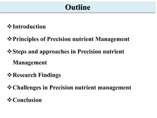 precise nutrient management of banana | PPTX