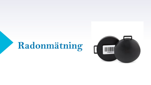 Radon och radonmätning | PPT