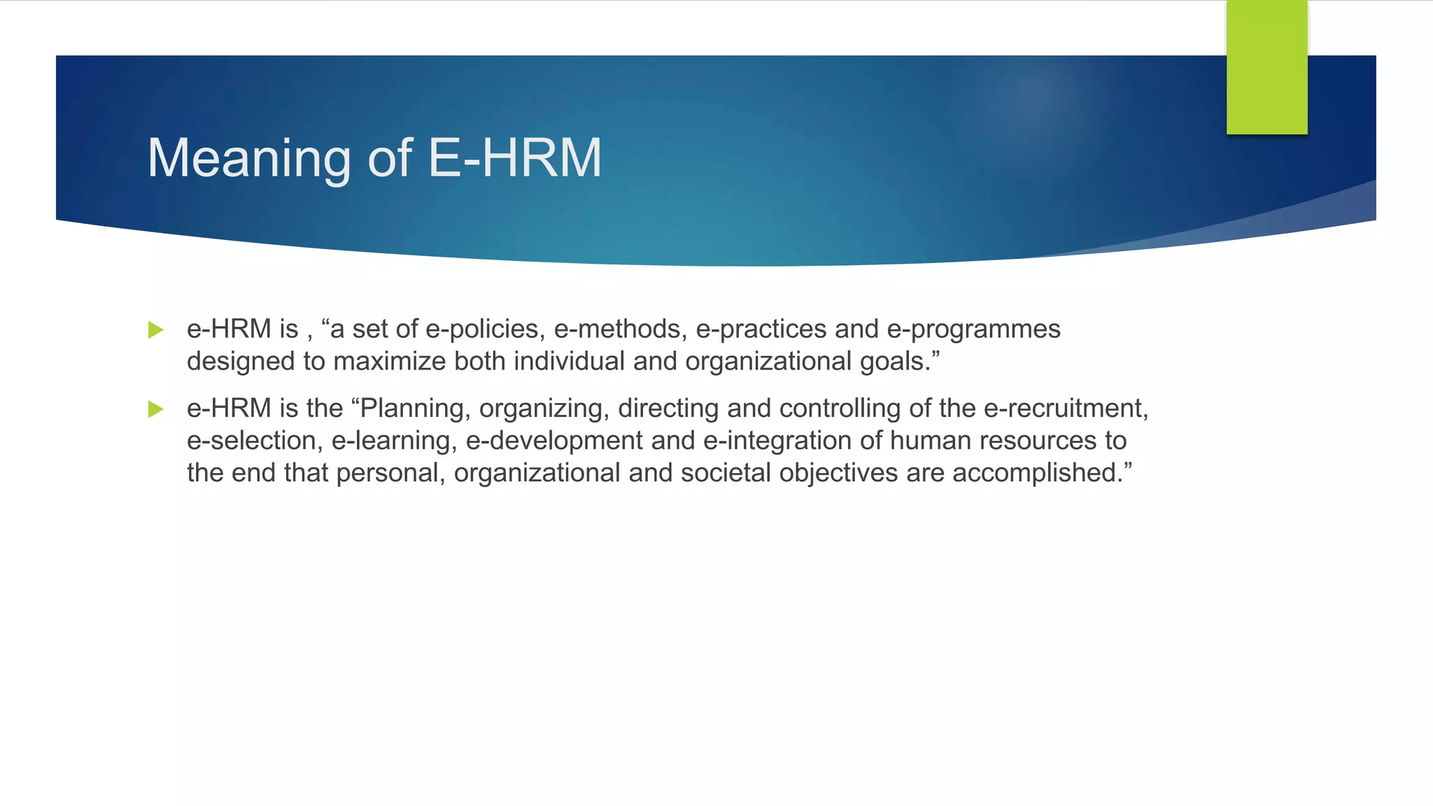 e-HRM | PPTX