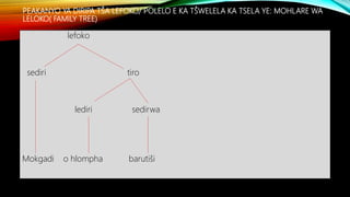 S.M Gwala mehuta ya mafoko micro-presentation | PPTX