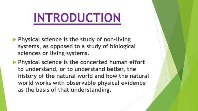 Physical science | PPTX