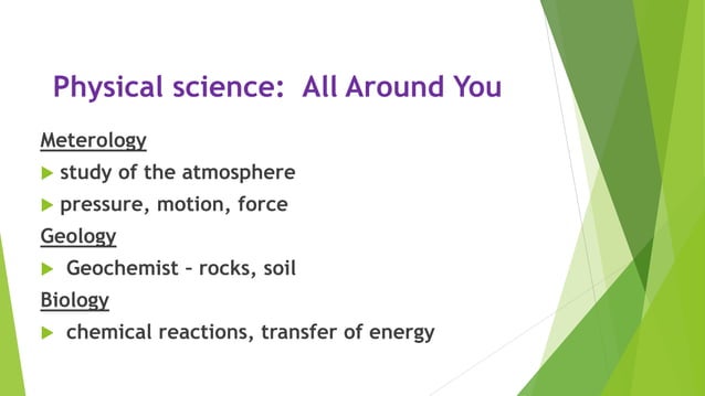 Physical science | PPTX