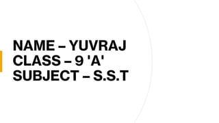 S.s.t project (class 9) | PDF