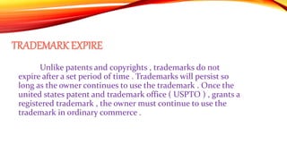 Trademark act | PPTX